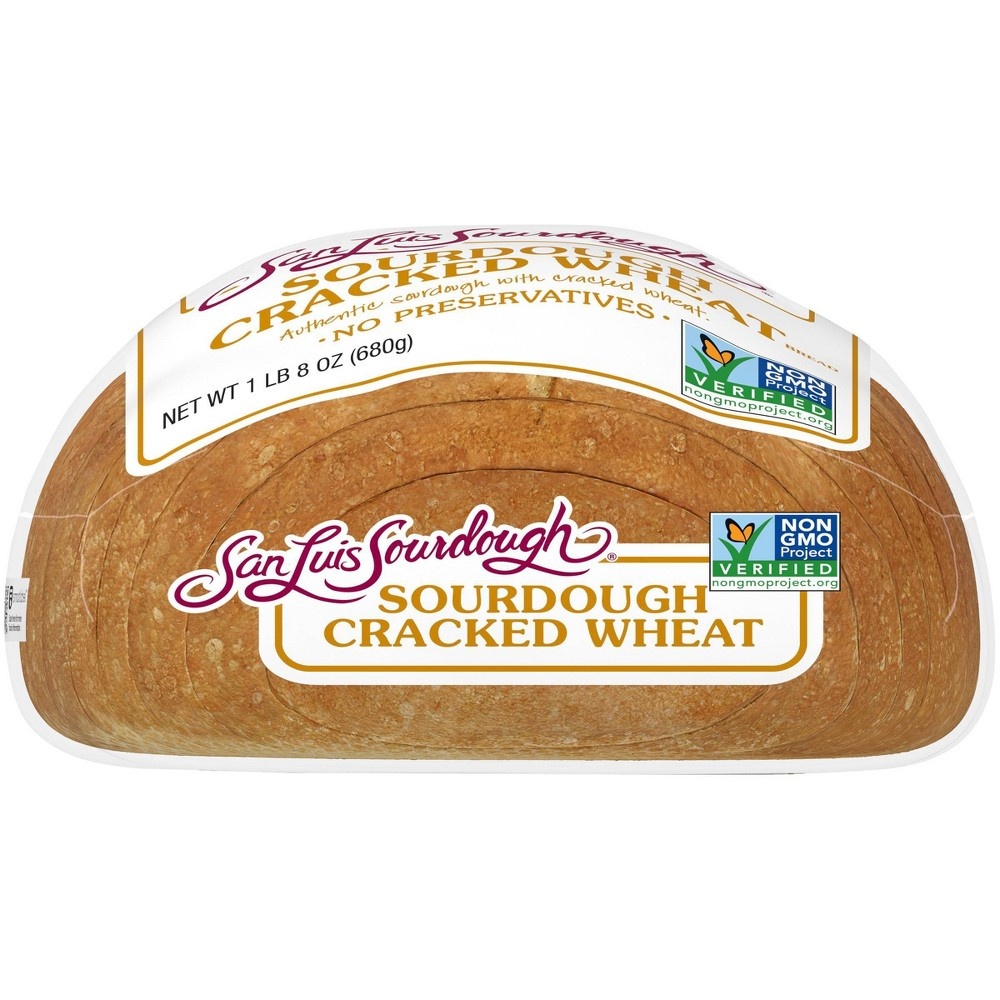 San Luis Sourdough Cracked Wheat Bread 24 oz | Shipt