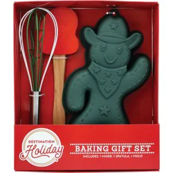 Destination Holiday Cowboy Gingerbread Baking Gift Set 3 ct | shipt