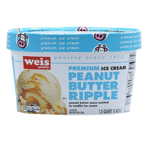 Peanut Butter & Co. Ripple Ice Cream 48 fl oz | Shipt