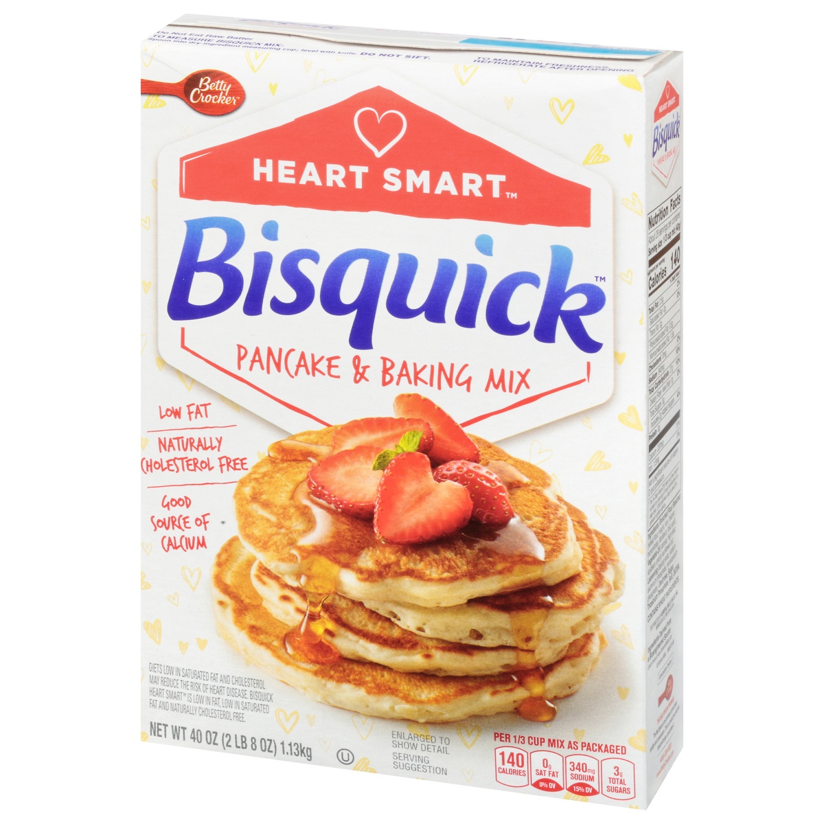 Bisquick Heart Smart Pancake & Baking Mix 40 oz 40 oz | Shipt