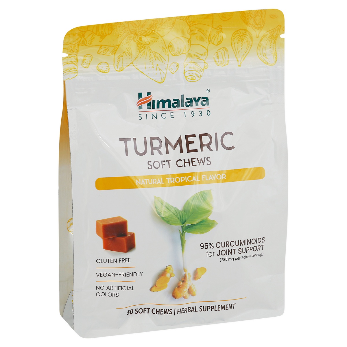 Himalaya Turmeric Soft Chews, Natural Tropical Flavor 30 ct | Shipt