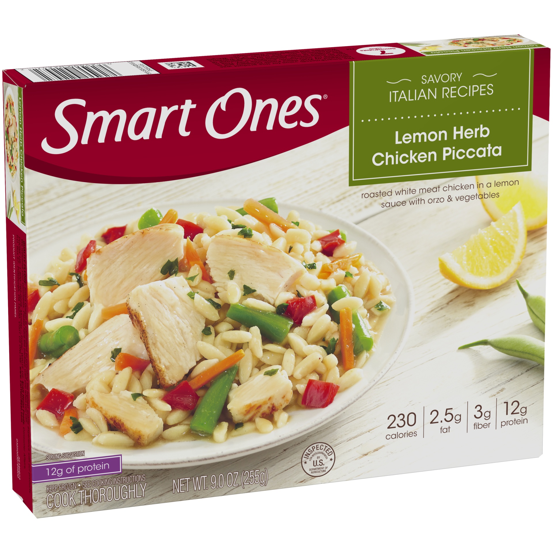 Smart Ones Lemon Herb Chicken Picatta Frozen Meal 9 oz | Shipt
