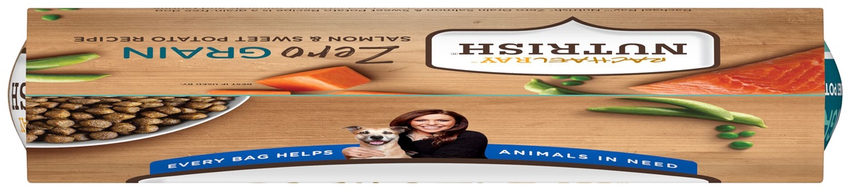 Rachael Ray Nutrish Zero Grain Natural (Salmon & Sweet Potato) - Dry ...
