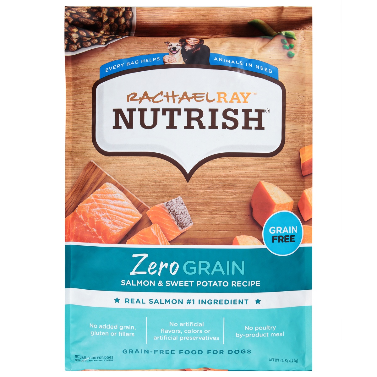 Rachael Ray Nutrish Zero Grain Natural (Salmon & Sweet Potato) - Dry ...