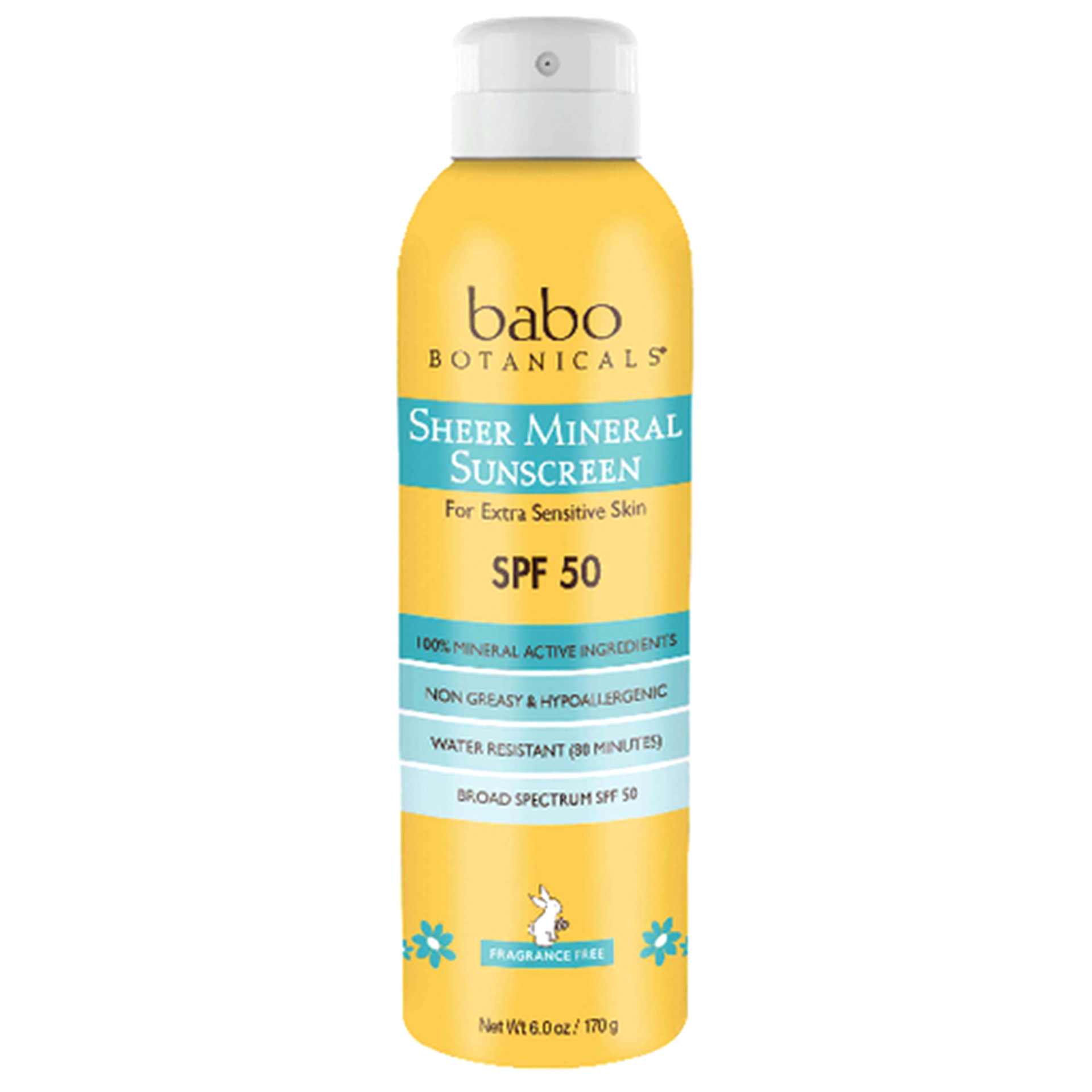 Babo Botanicals Sunscreen SPF 50 Sheer Mineral 1 ct | Shipt