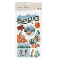 Colorado Dimensional Stickers By Recollections 3.88 in x 7.25 in | shipt