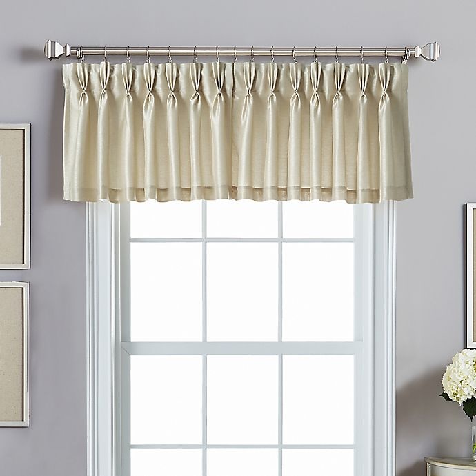Spellbound Pinch Pleat Back Tab Valance - Champagne 1 ct | shipt