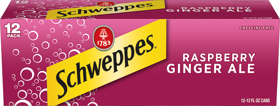 Schweppes Raspberry Ginger Ale 12 ct; 12 fl oz | Shipt