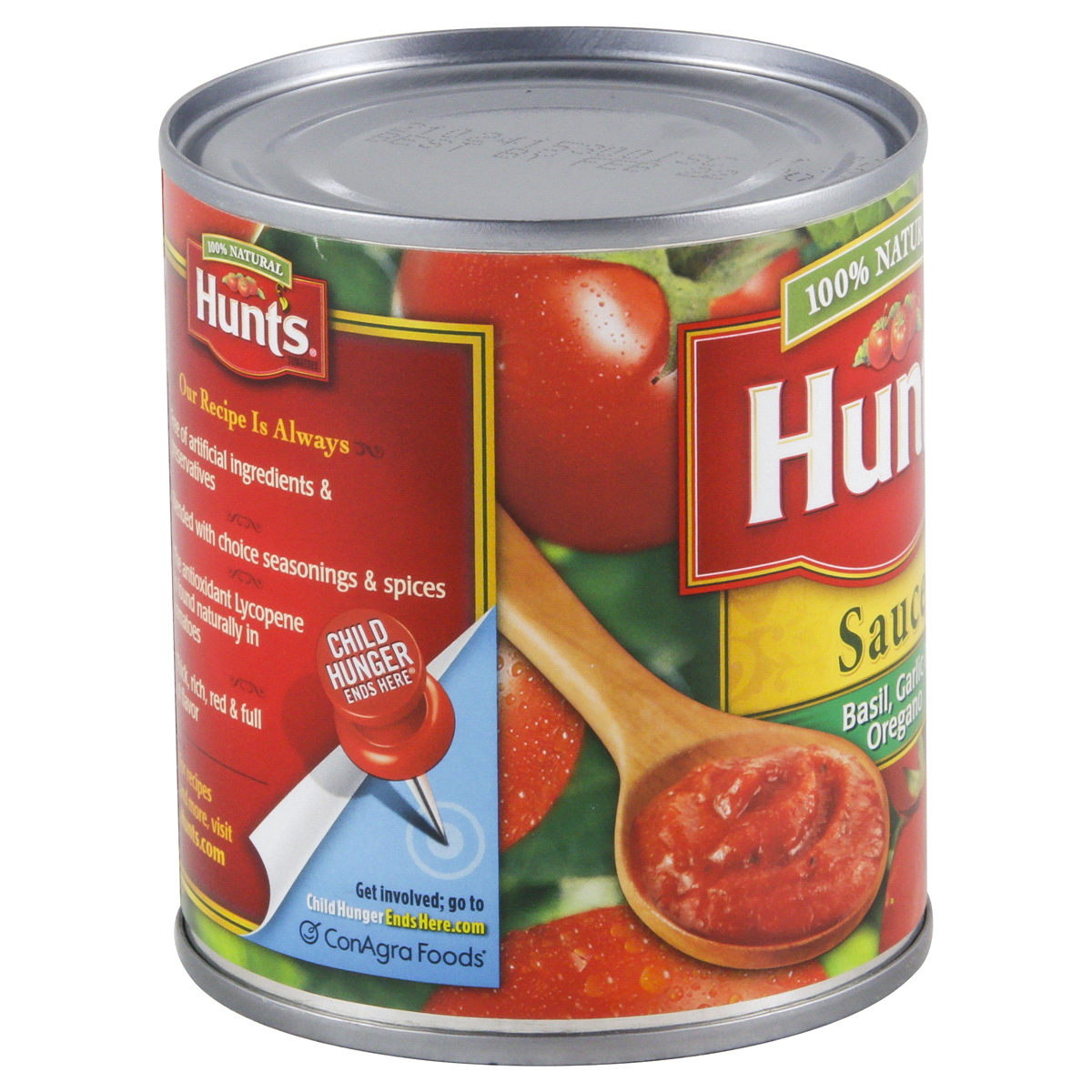 Hunt's Tomato Sauce with Basil, Garlic, & Oregano 8 oz | Shipt