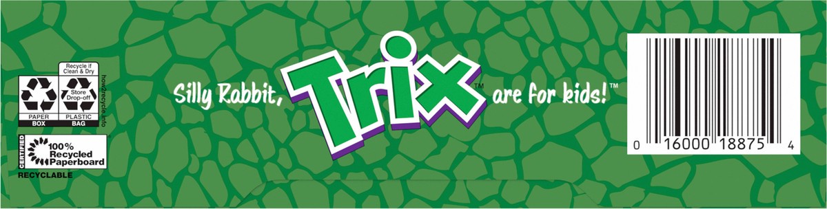 Trix General Mills Trix Trax, Fruit Flavored Corn Puffs Cereal, 9.9 OZ ...