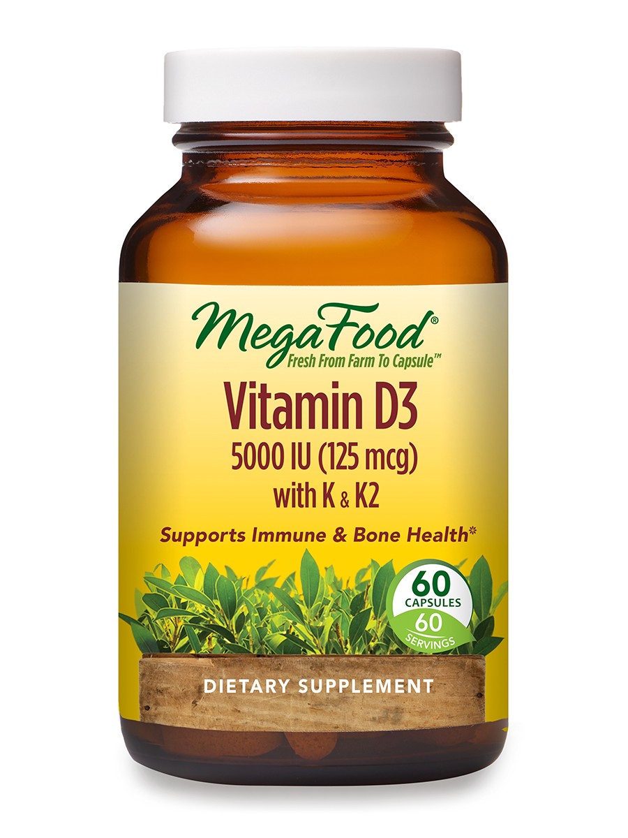 MegaFood Vitamin D 5000Iu 60 ct | shipt