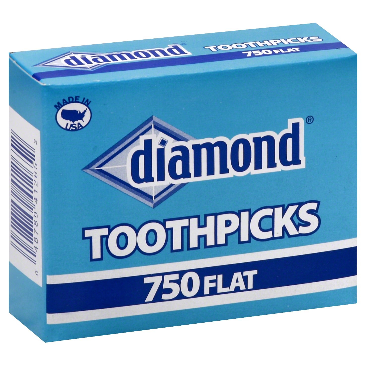 Diamond Flat Toothpicks 750 ct | Shipt
