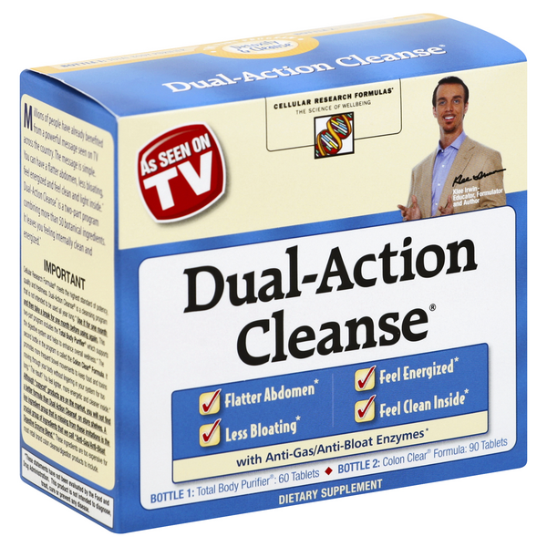 Cellular Research Formulas Dual-Action Cleanse 1 ea 1 ct | Shipt