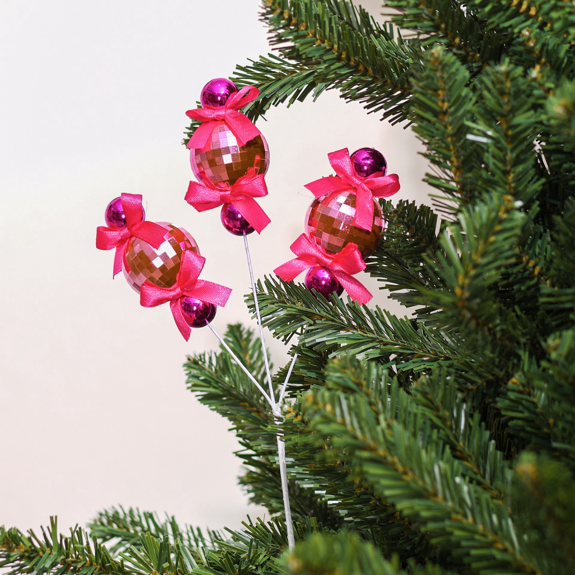 11.75" Pink Disco Ball Pick By Ashland 11.75 in | shipt