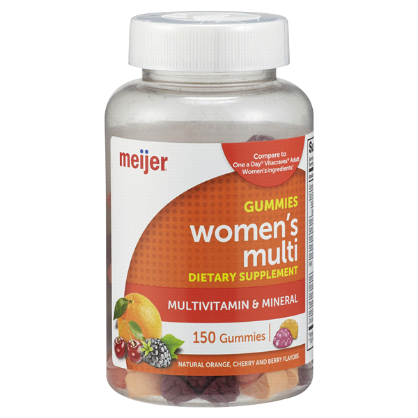 Meijer Women's Multivitamin Gummy 150 ct | Shipt