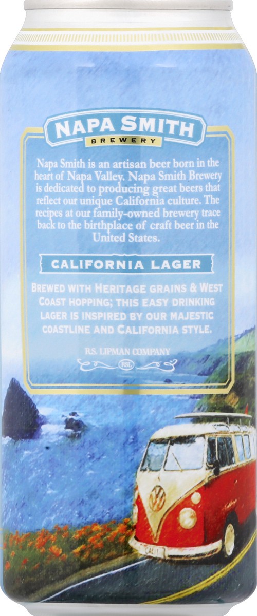 Napa Smith California Lager, California Original 4 ct; 16 oz | Shipt