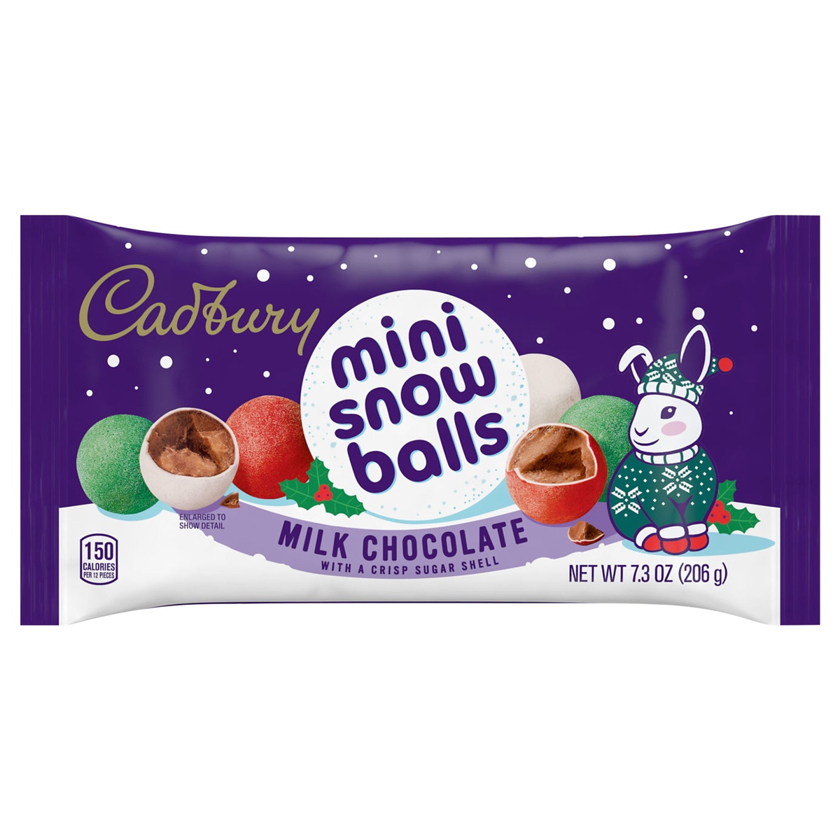 Cadbury Mini Snowballs, Candy Holiday Bag 7.3 oz | Shipt