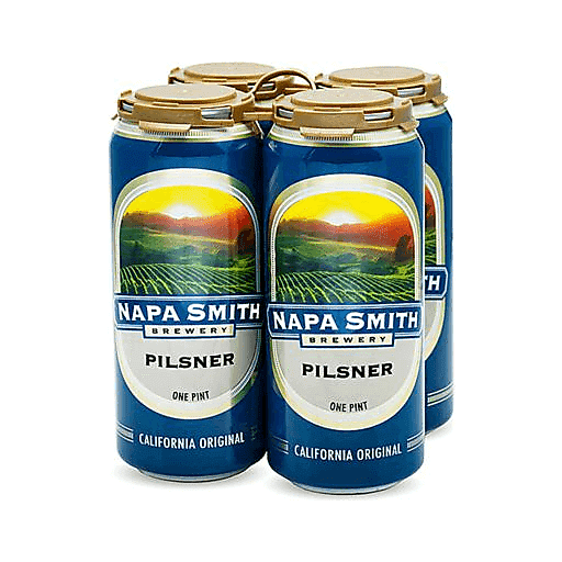 Napa Smith Pilsner, California Original 4 ct; 16 oz | Shipt