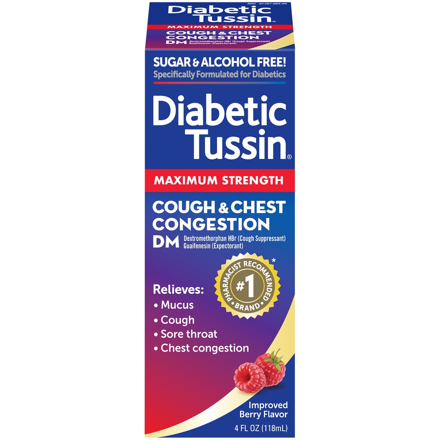 Tussin Maximum Strength Cough & Chest Congestion Relief Dm 4 fl oz | Shipt