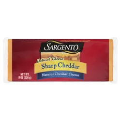 Sargento Sharp Cheddar Natural Cheese, 8 oz. 8 oz | shipt