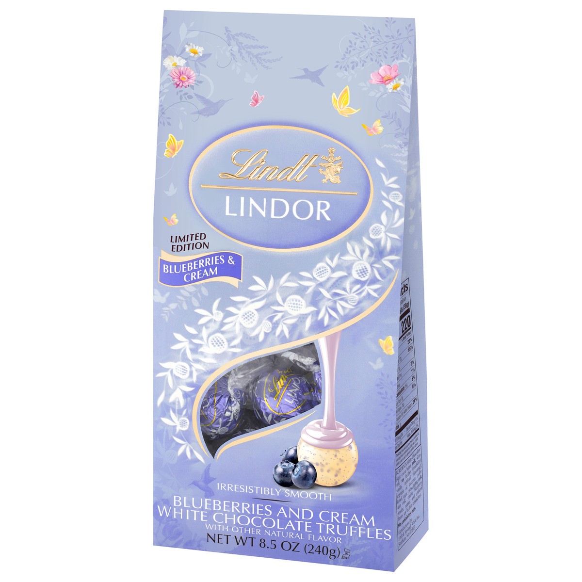 Lindt White Blueberries & Cream Chocolate Truffles 8.5 oz 8.5 oz | Shipt