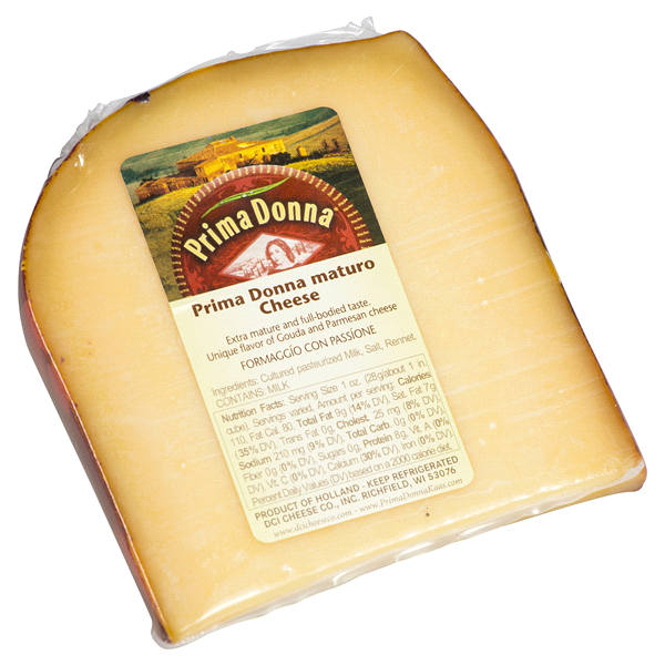 Primadonna Prima Donna Maturo Cheese Wedge per lb | Shipt