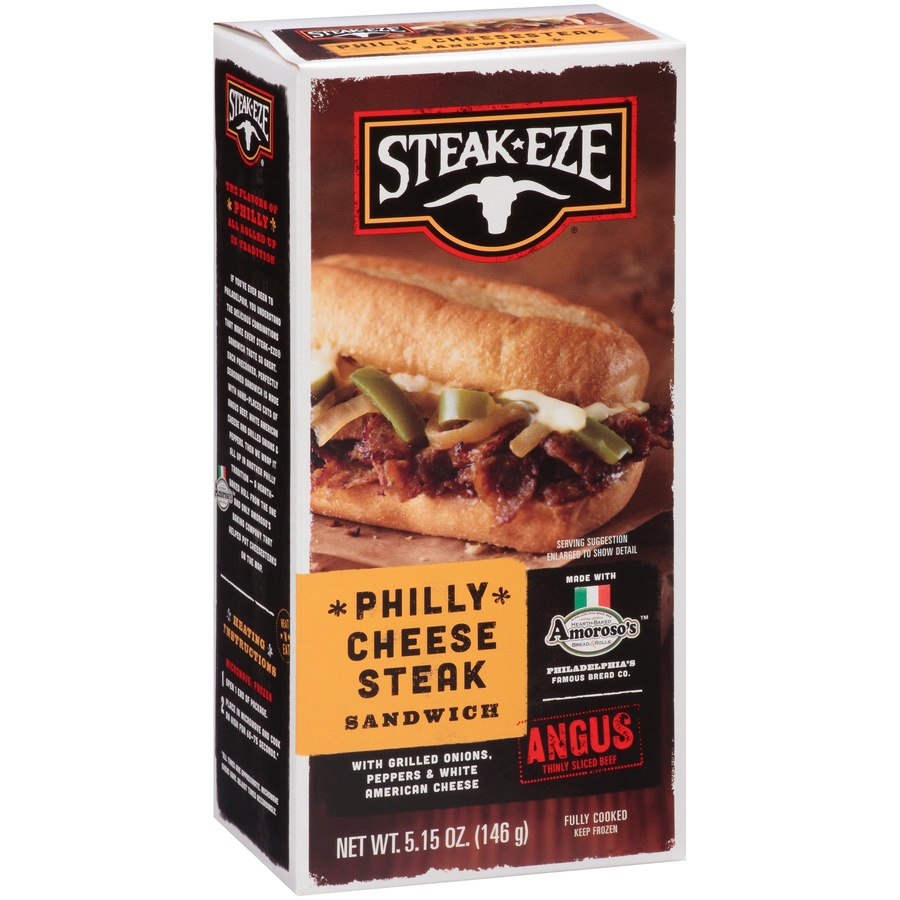 Steak-Eze Philly Cheese Steak Sandwich 5.15 oz | Shipt