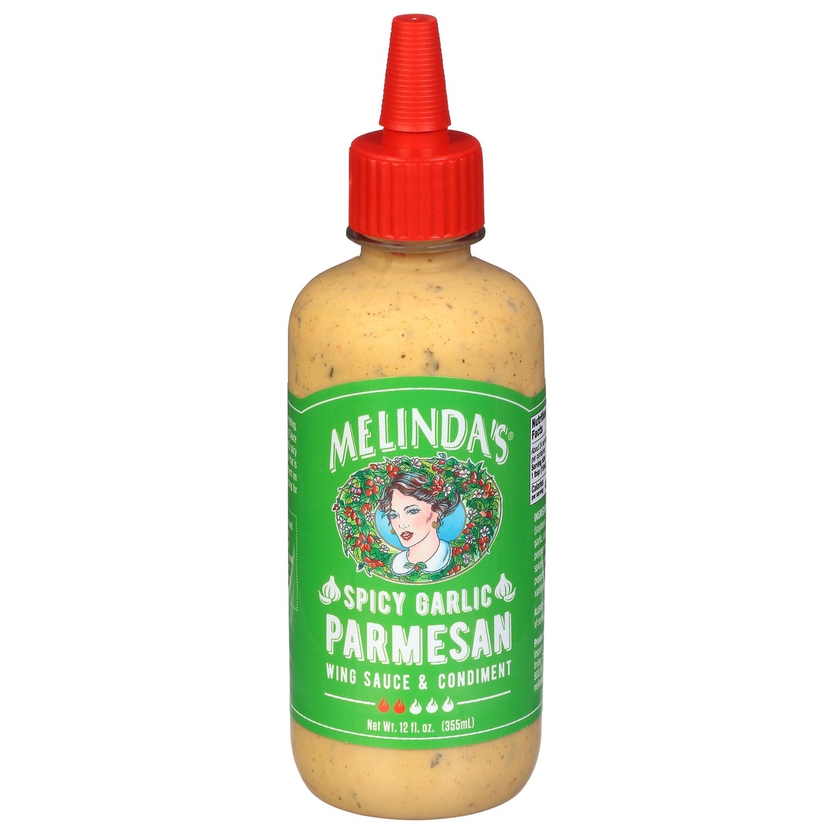 Melinda's Sauce Spicy Garlic Parmesan 12 oz | Shipt