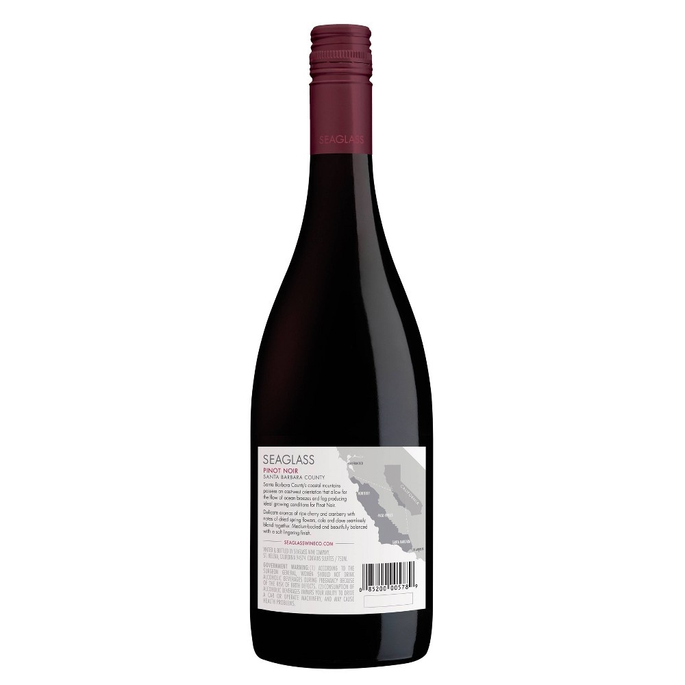 Sea Glass Pinot Noir Bottle 750 ml | Shipt
