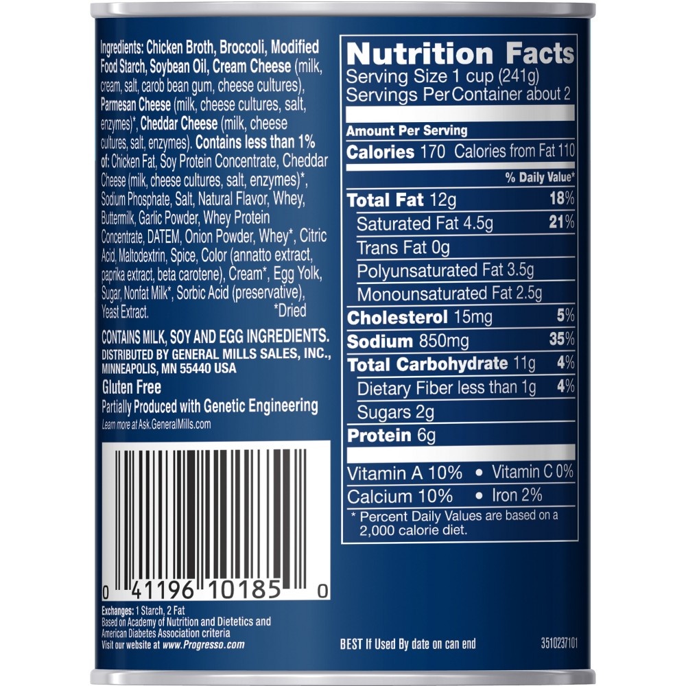 Progresso Traditional Broccoli Cheese Soup 18 oz | Shipt