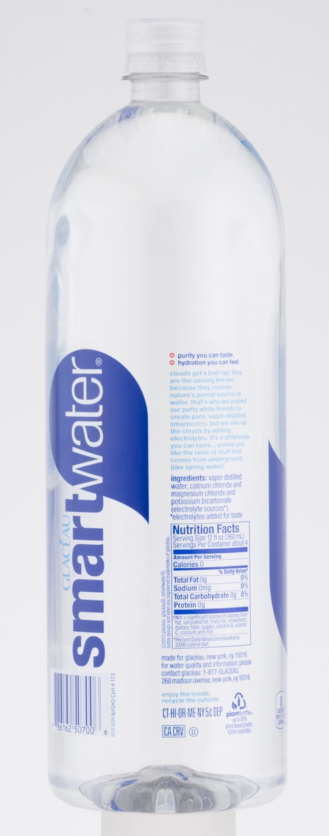 Smartwater Vapor Distilled 1.5 liter | Shipt