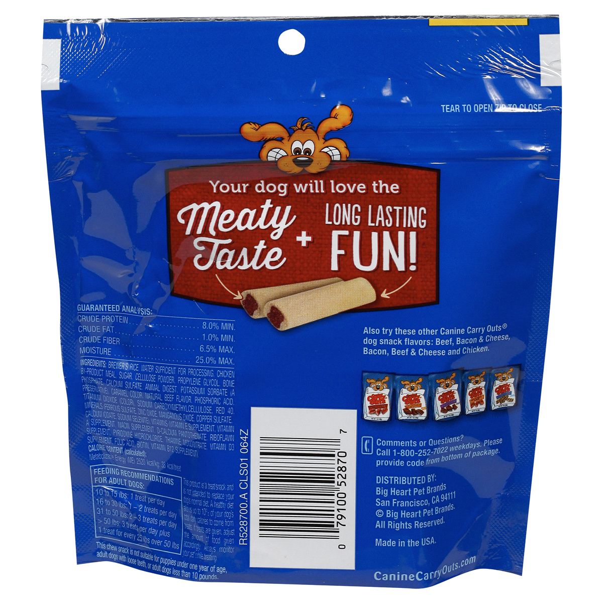 Canine Carry Outs Chew Bones Beef Flavor Small Bones 2 8 Oz Shipt