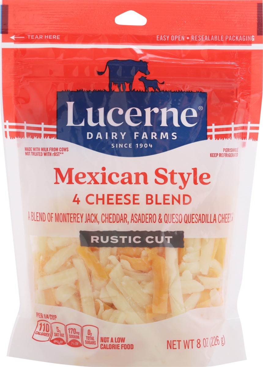 Lucerne Dairy Farms Foods Thick Cut Shredded Mexican Blend Cheese | Shipt