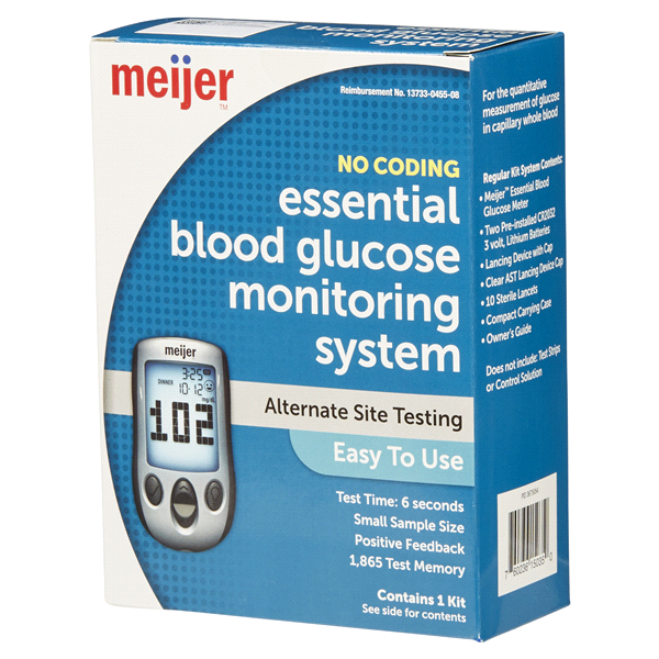 Meijer Essential Glucose Meter Kit 1 ct | Shipt