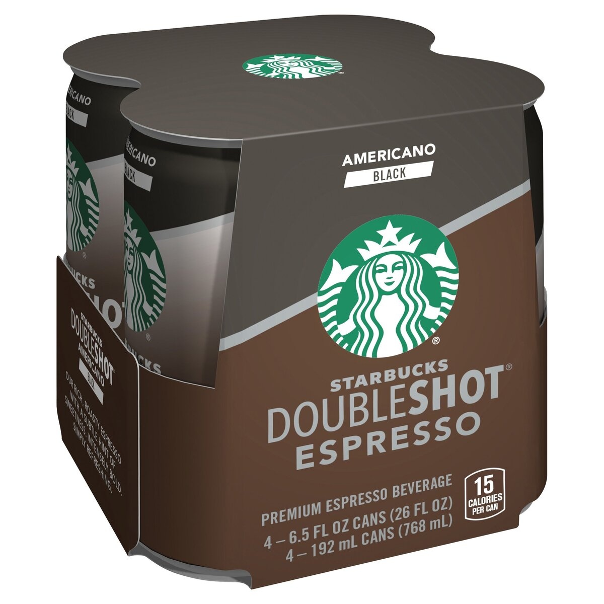 Starbucks Doubleshot Americano 4 ct; 6.5 fl oz | Shipt