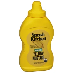 Smash Kitchen Organic Yellow Mustard 8 oz 8 oz | shipt