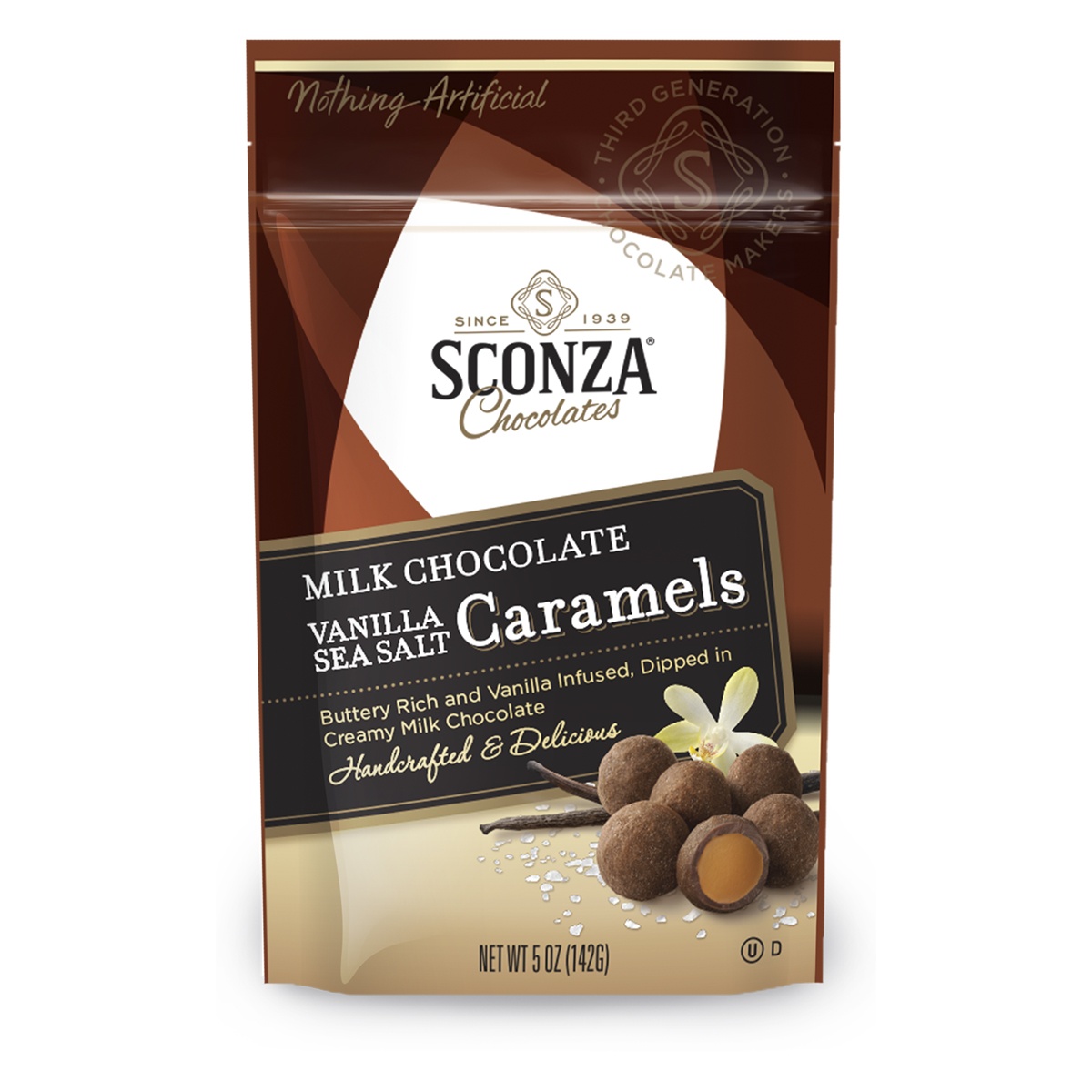 Sconza Choc Ss Vanilla Caramels | Shipt
