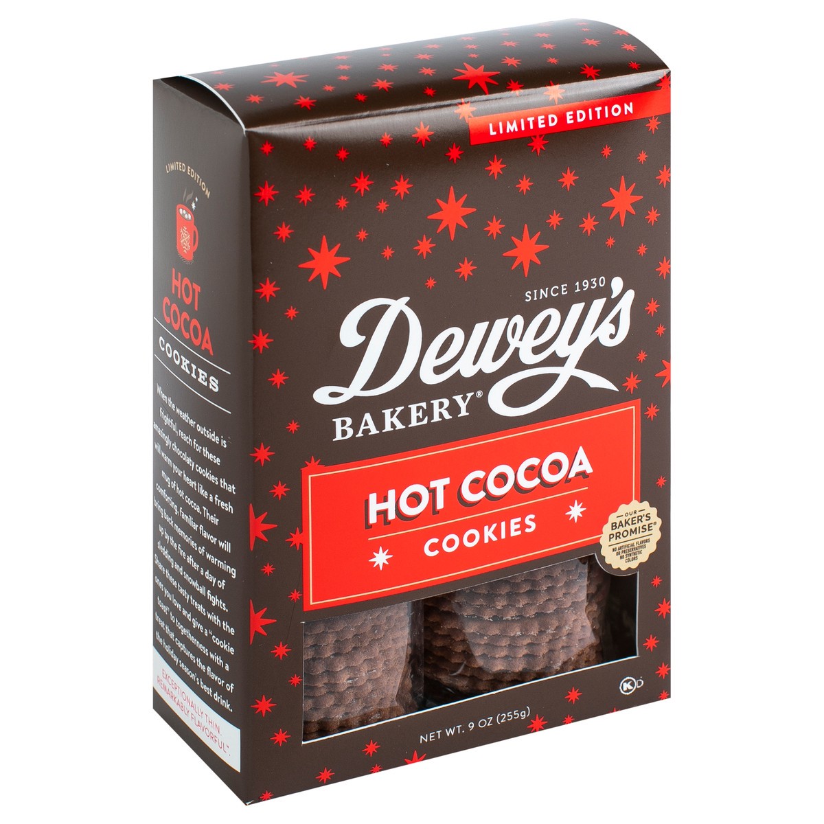 Dewey's Bakery Moravian Style Hot Cocoa Cookie 9 oz 9 oz | Shipt