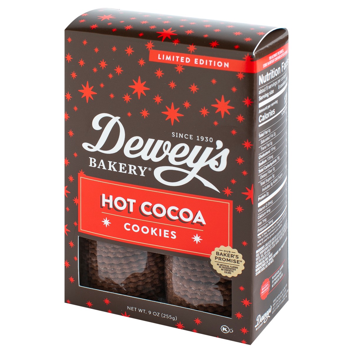 Dewey's Bakery Moravian Style Hot Cocoa Cookie 9 oz 9 oz | Shipt