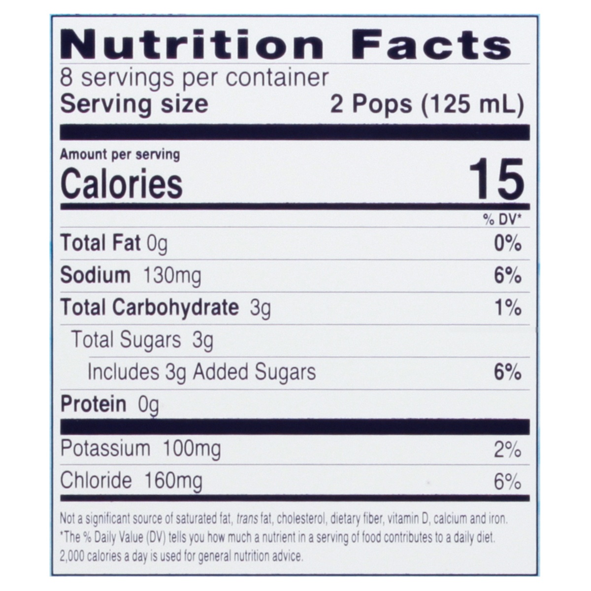 Pedialyte Electrolyte Solution Freezer Pops Variety Pack 16 ct; 2.1 fl ...