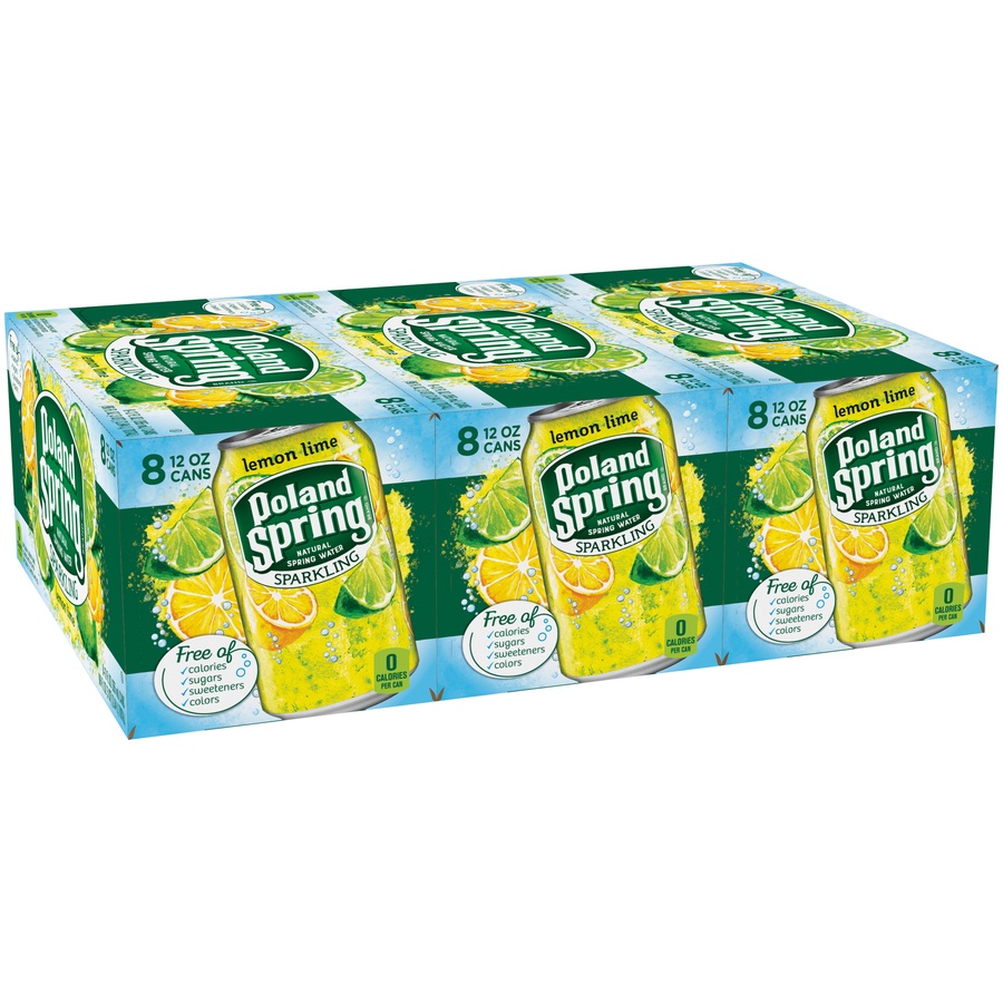 Poland Spring Sparkling Water - Lemon-Lime 768 fl oz | Shipt Poland Spring Sparkling Water - Lemon-Lime 768 fl oz | Shipt