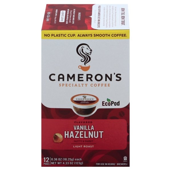Cameron's Vanilla Hazelnut Coffee Kcup 12 ct | Shipt