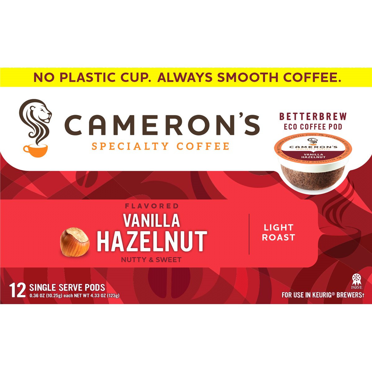 Cameron's Vanilla Hazelnut Coffee Kcup 12 ct | Shipt