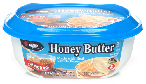 Chef Shamy All Natural Honey Butter Made With Real Vanilla Beans 4.5 oz ...