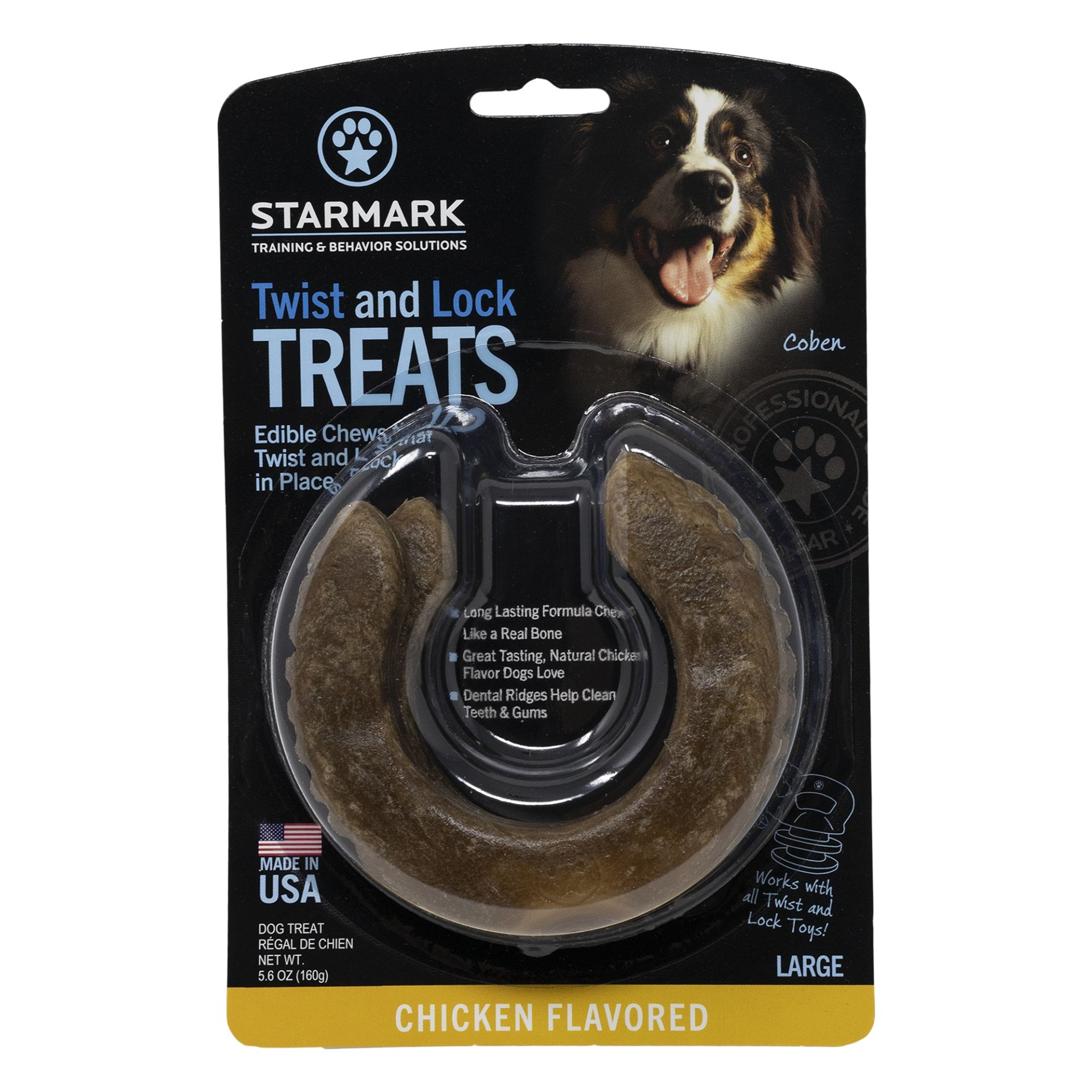 Starmark Twist and Lock Treat Dog Toy 1 ct | Shipt