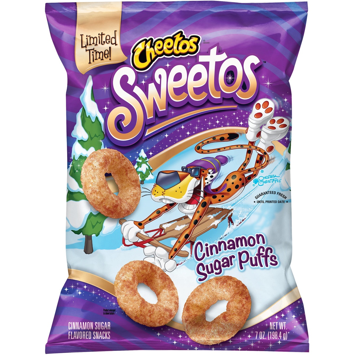 Cheetos Flavored Snacks Cinnamon Sugar Puffs Chester Cheetah 7 oz | Shipt