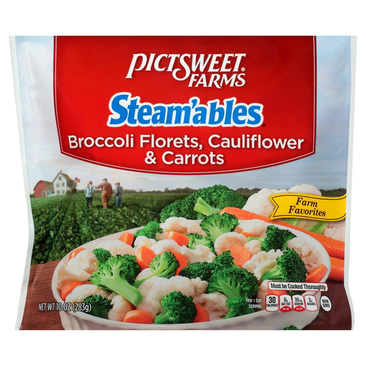 PictSweet Steam'ables Broccoli Florets, Cauliflower & Carrots ...