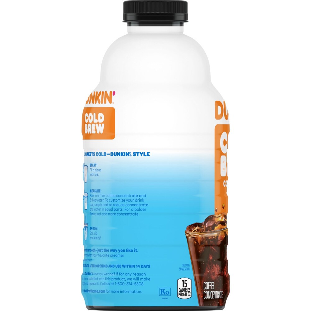 Dunkin' Dunkin Cold Concentrate Original Medium Roast Coffee - 31oz 31 ...