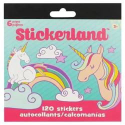 Trends International Unicorns Stickerland Mini Sticker Pad 5.78 in x 5. ...