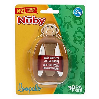 Nuby Loopals Monkey Teether 1 ct | Shipt
